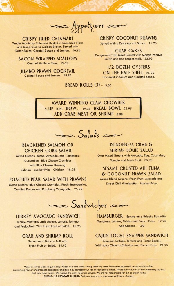 Lunch | The Fish Hopper