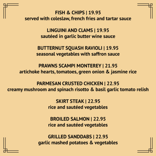 Sunset Specials | The Fish Hopper